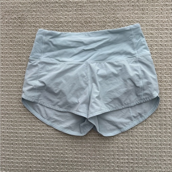 lululemon athletica | Shorts | Lululemon Light Blue Speedups | Poshmark